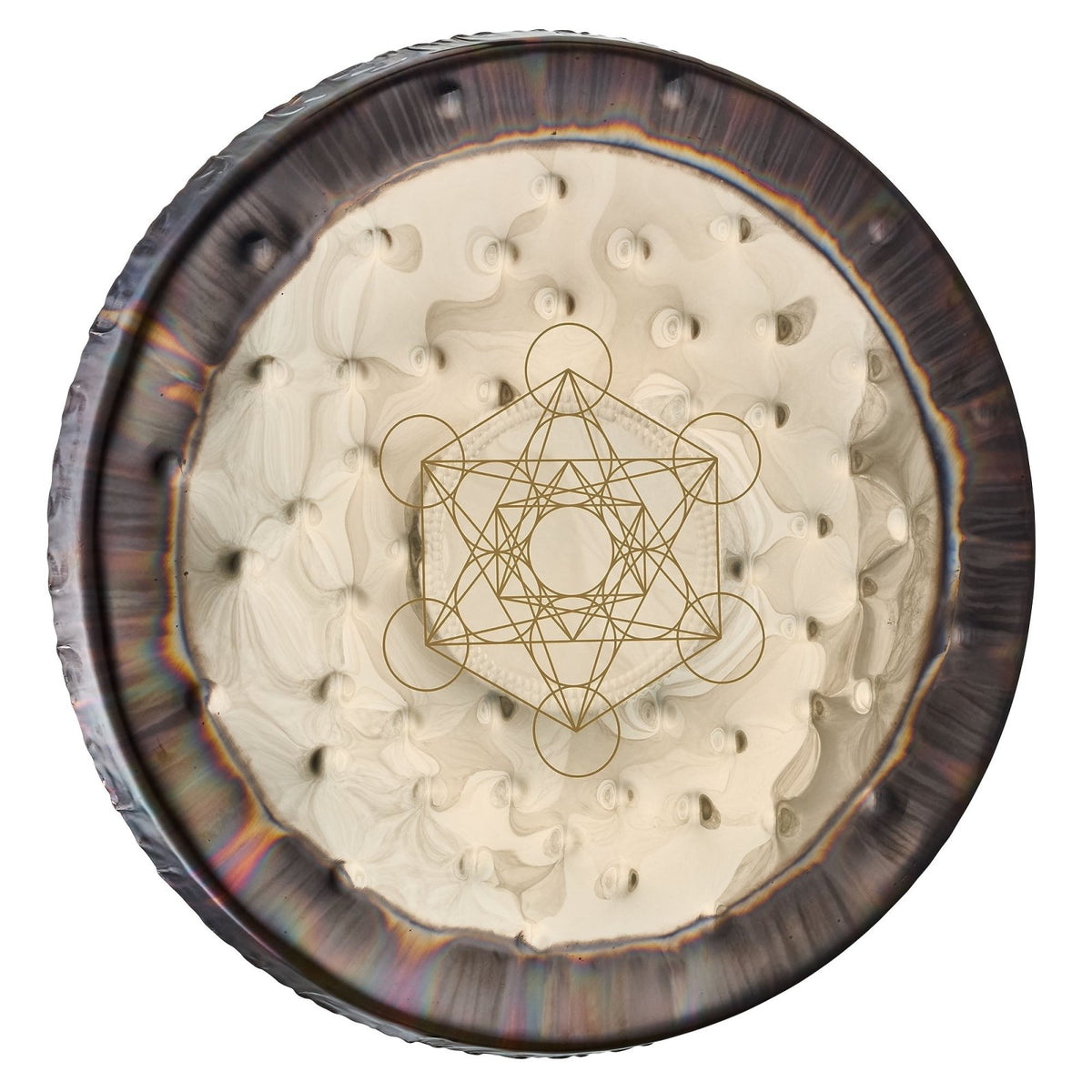 22" Soundscape Gong, Metatron’s Cube — Sound Healing LAB