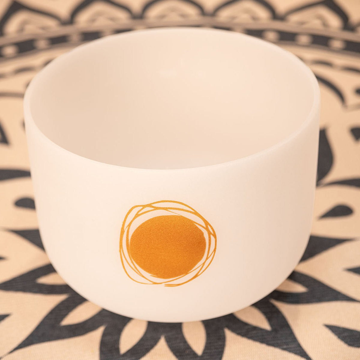 Schumann Resonance 12" Planetary Crystal Singing Bowl 250.56 Hz / B3 ...